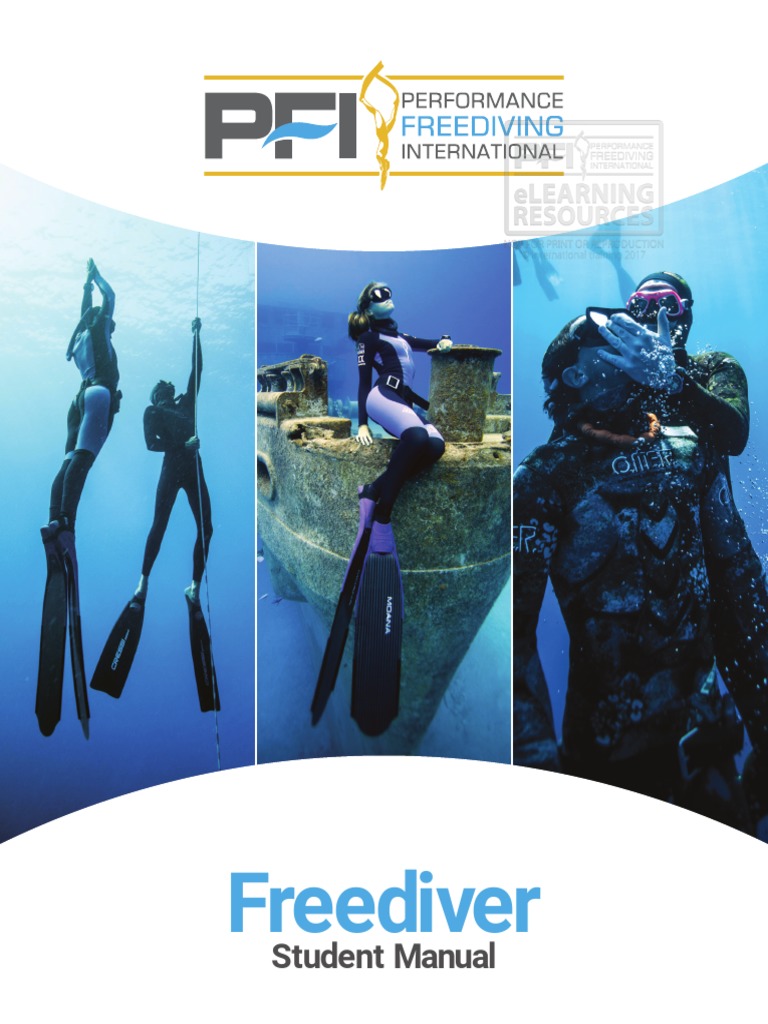 PFI Freediver Manual | PDF | Scuba Diving | Snorkeling