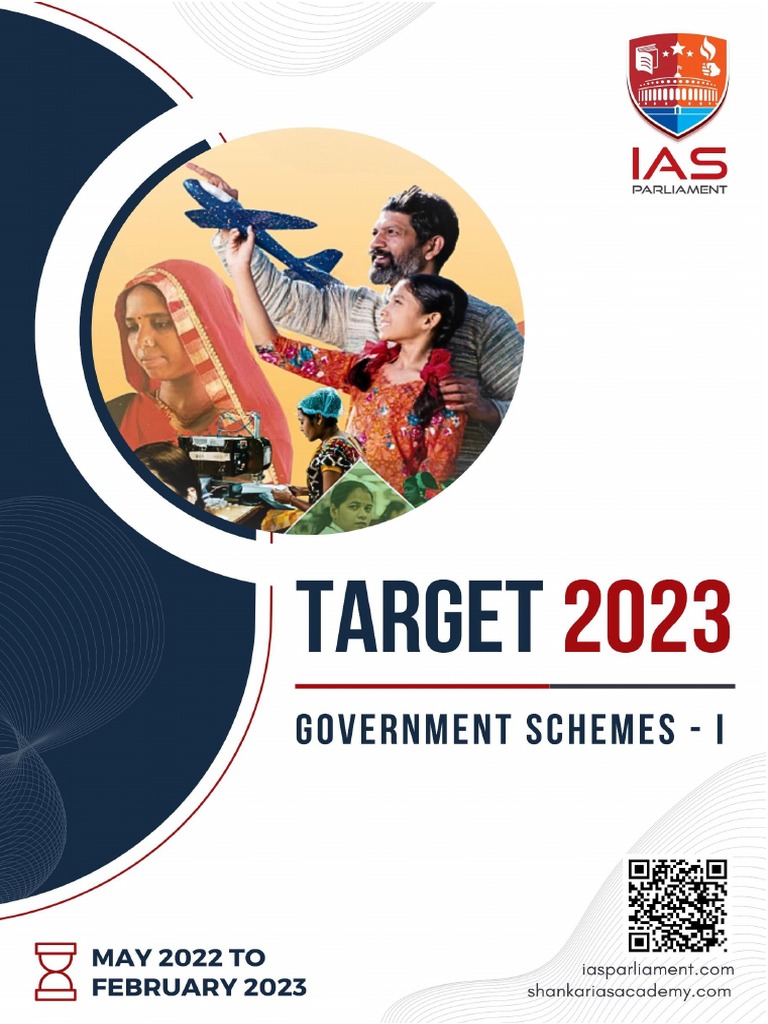 Target 2023 Government Schemes | PDF | Sanitation | Mentorship