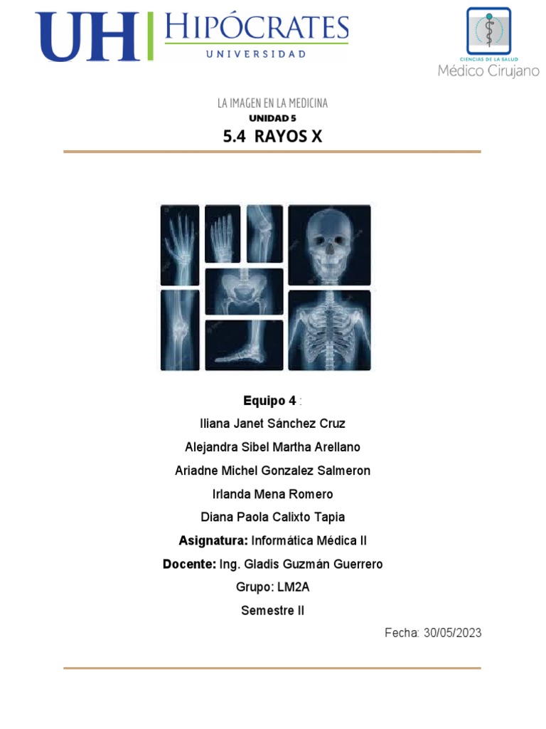 Rayos X | PDF | Rayo X | Ct Scan