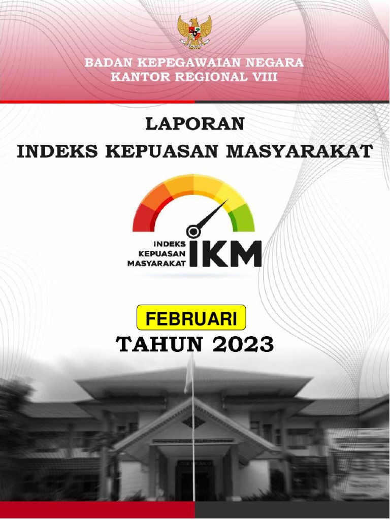 LAPORAN INDEKS KEPUASAN MASYARAKAT | PDF
