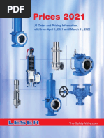 Catálogo PSV - Leser - Série 437 | PDF | Mechanical Engineering | Plumbing