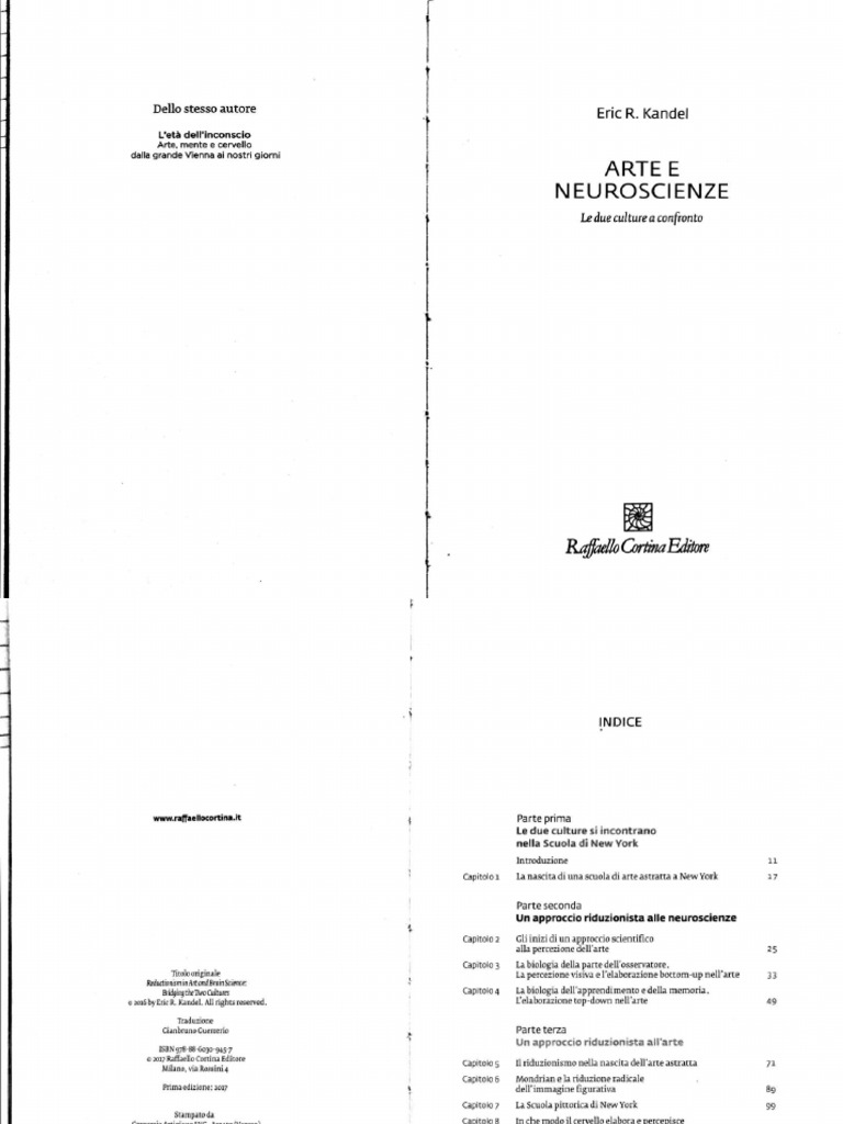 KANDEL - Arte e Neuroscienze | PDF