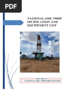 List of Components of Oil Drilling Rigs PDF | PDF | Casing (Borehole ...