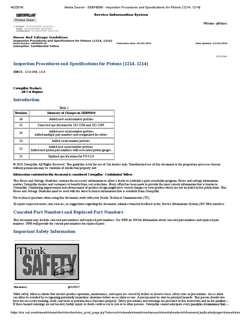 Media Search - SEBF8059 - Inspection Procedures and Specifications For ...