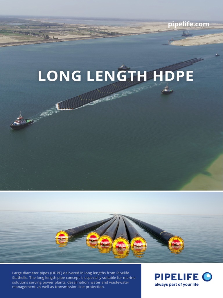 Pipelife Long Length PE Pipe Systems | PDF | Pipe (Fluid Conveyance ...