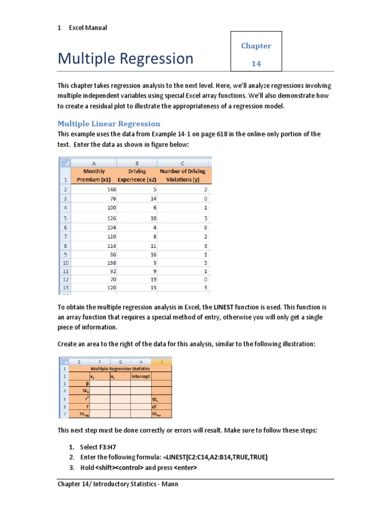 ch14 JWC7 | PDF | Errors And Residuals | Regression Analysis