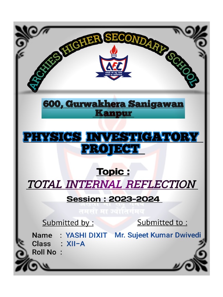 Physics Project | PDF