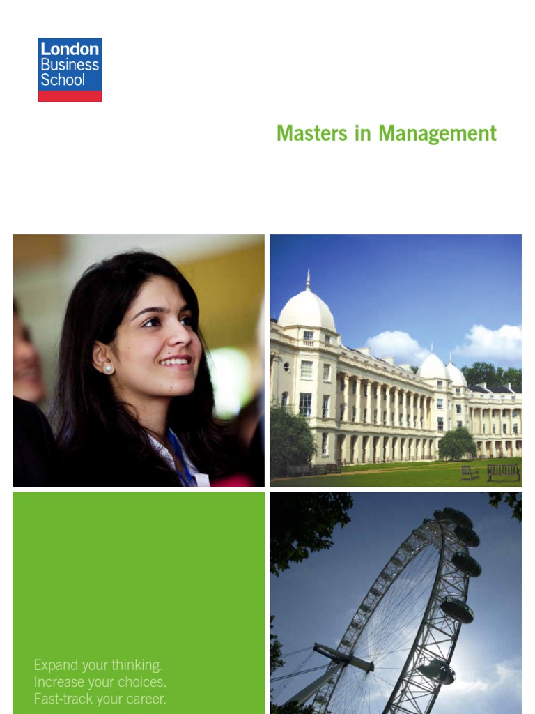 London Business School MiM Program Overview | PDF | Postgraduate ...
