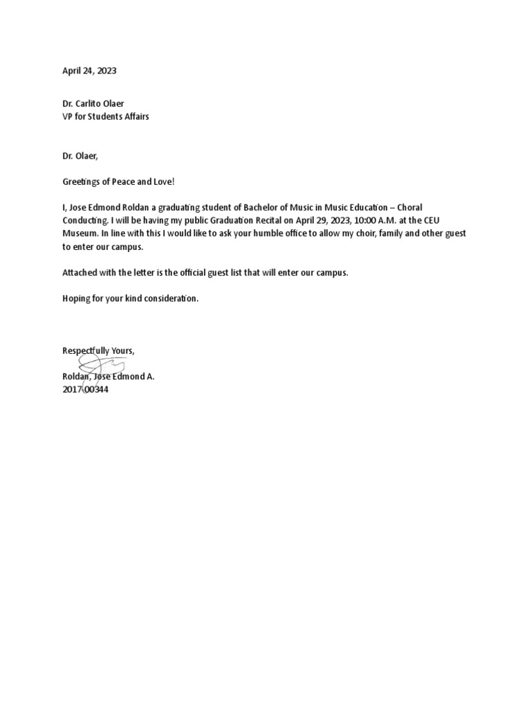 Gate Pass Letter | PDF Gate Pass Letter | PDF