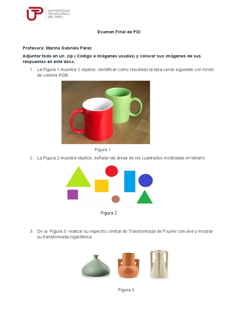 Examen Final de PDI: Figura 2 | PDF | Visión | Procesamiento de imágenes