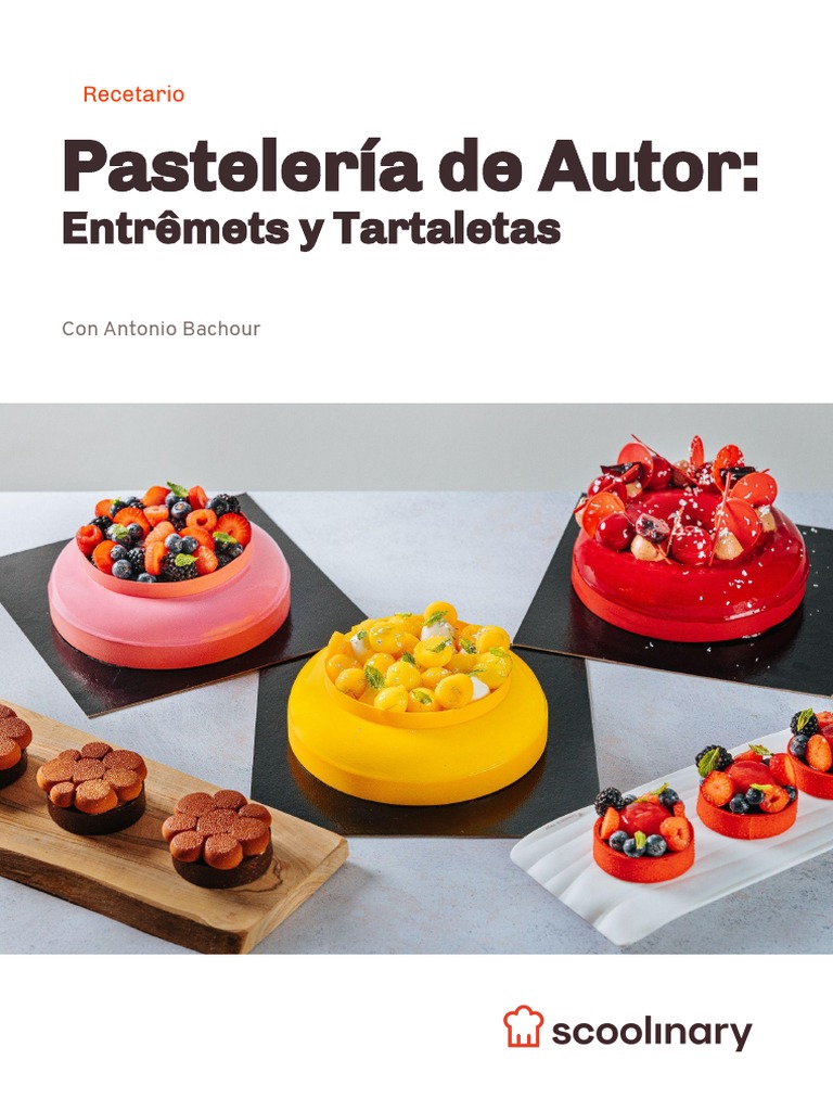 129 EntremetsyTartaletas Recetario2-210928-164316 | PDF | Chocolate | Caramelo