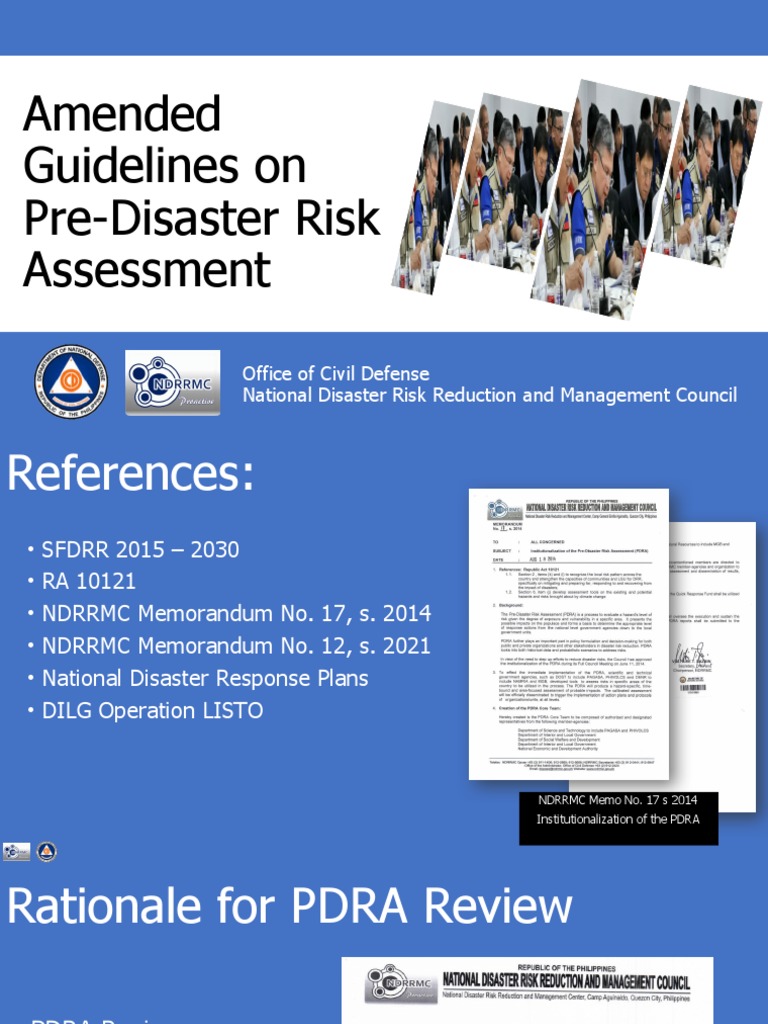 Introduction To Amended PDRA Guidelines | PDF | Emergency Management ...