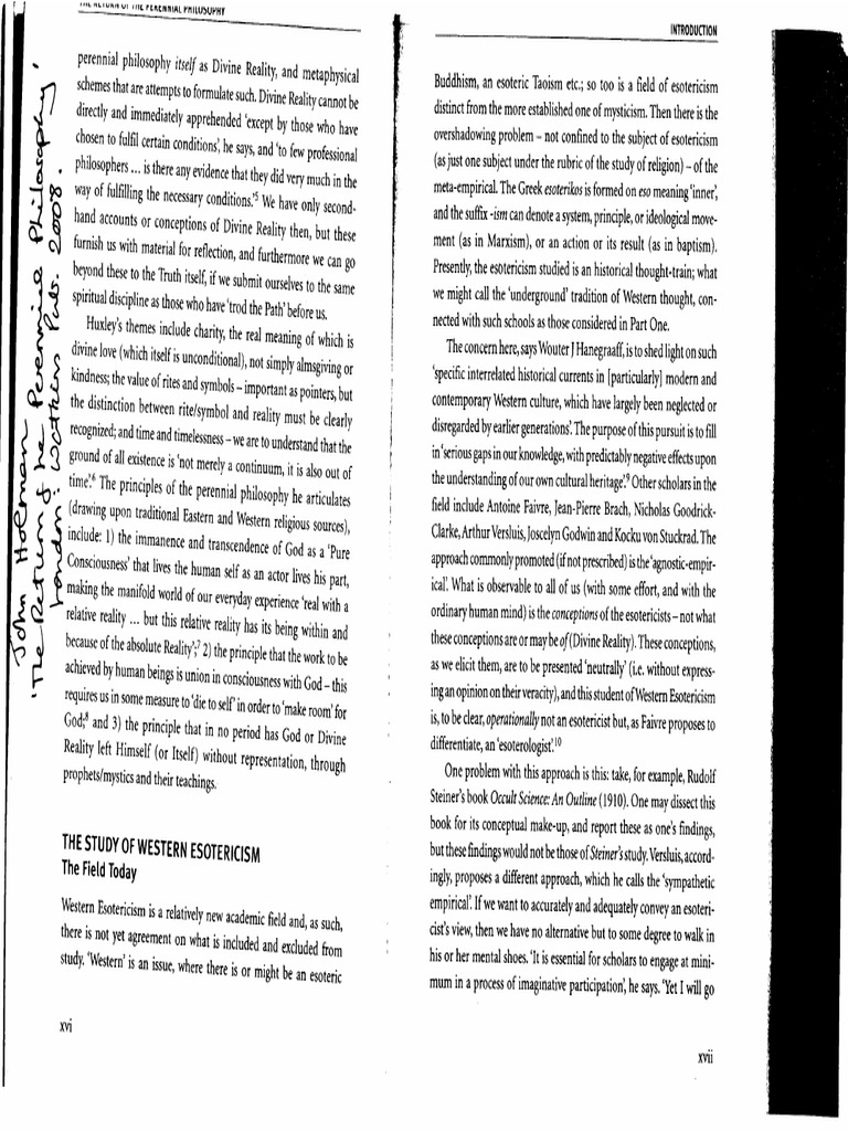 Holman The Study of Western Esotericism | PDF