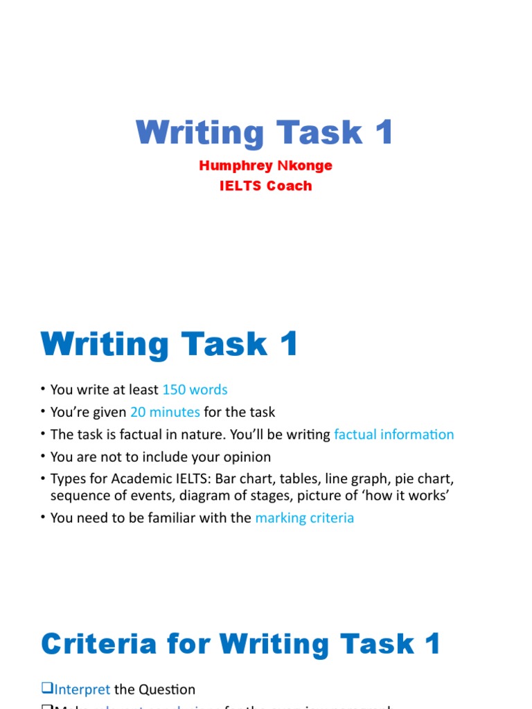 IELTS Writing Notes | PDF | Essays | Word