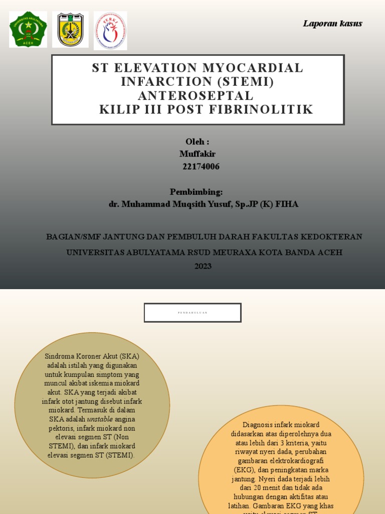 Lapkas STEMI Muffakir | PDF