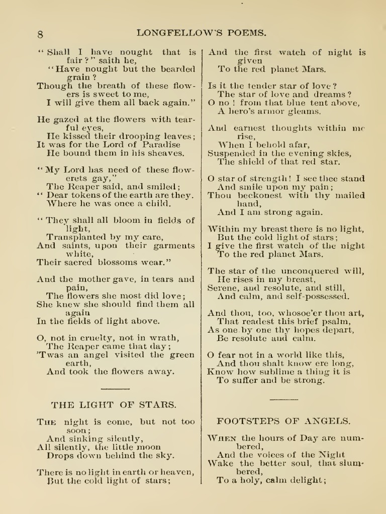 Longfellow'S: Poems | PDF