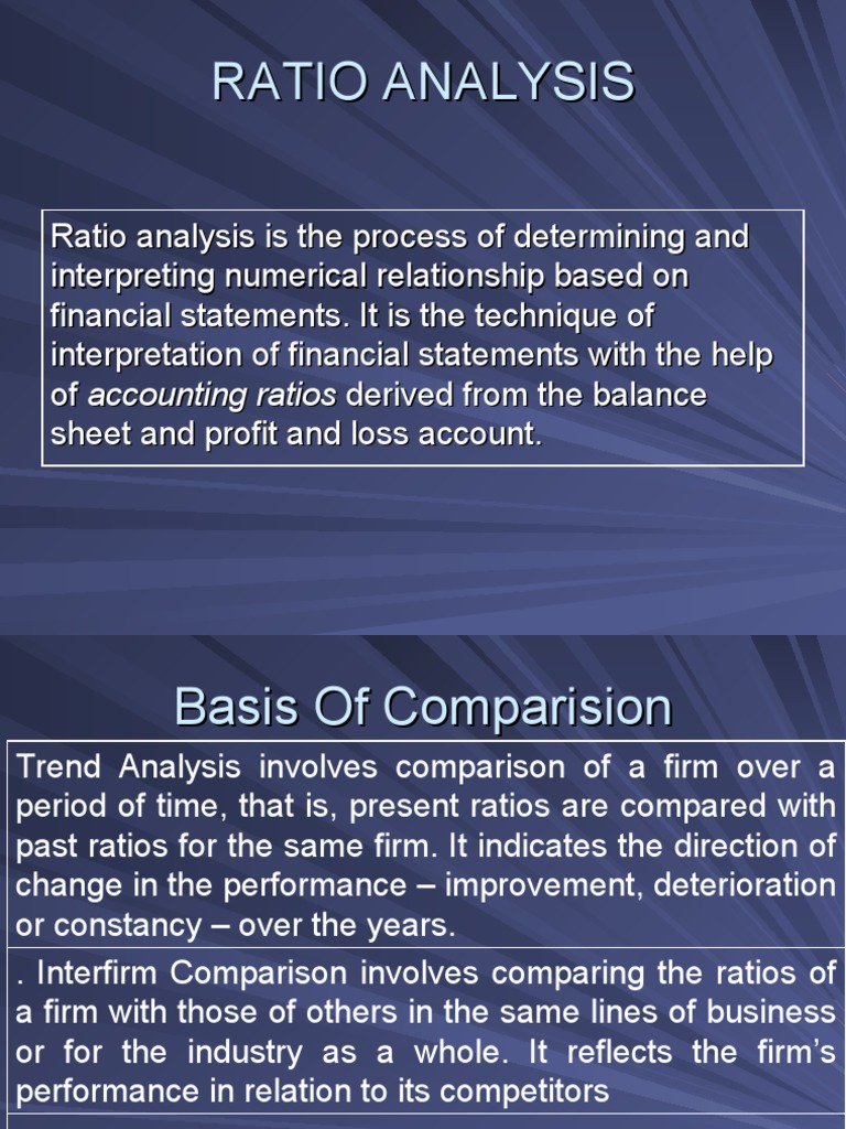 Ratio Analysis | PDF | Investing | Dividend