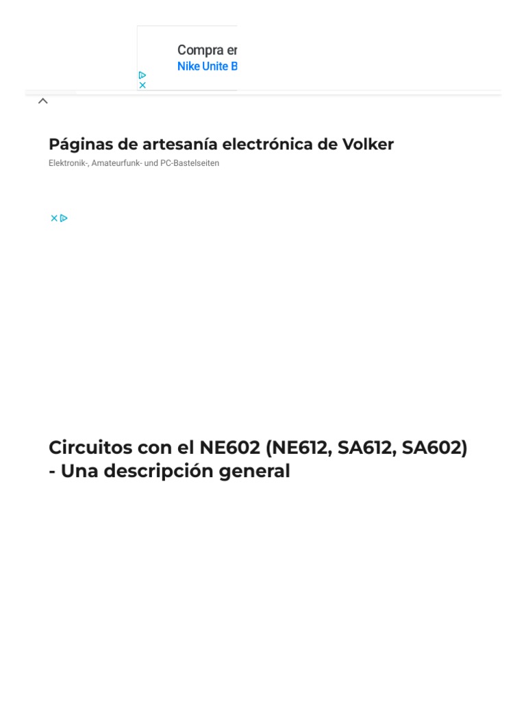 Schaltungen Mit Dem NE602 (NE612, SA612, SA602) - Eine Übersicht ...