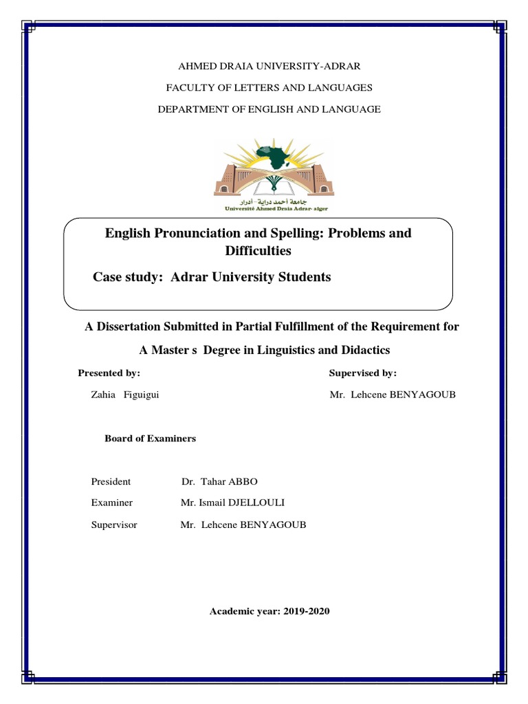 English Pronunciation and Spelling Problems and Difficulties | PDF ...