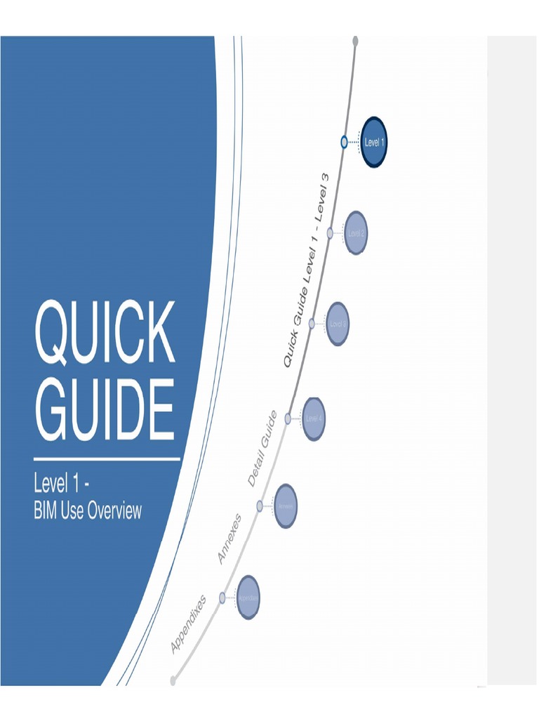 BIM Use Overview: Quick Guide Level 1 | PDF