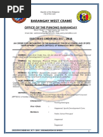 Resolution Approving Barangay GAD Plan and Budget | PDF | Justice ...