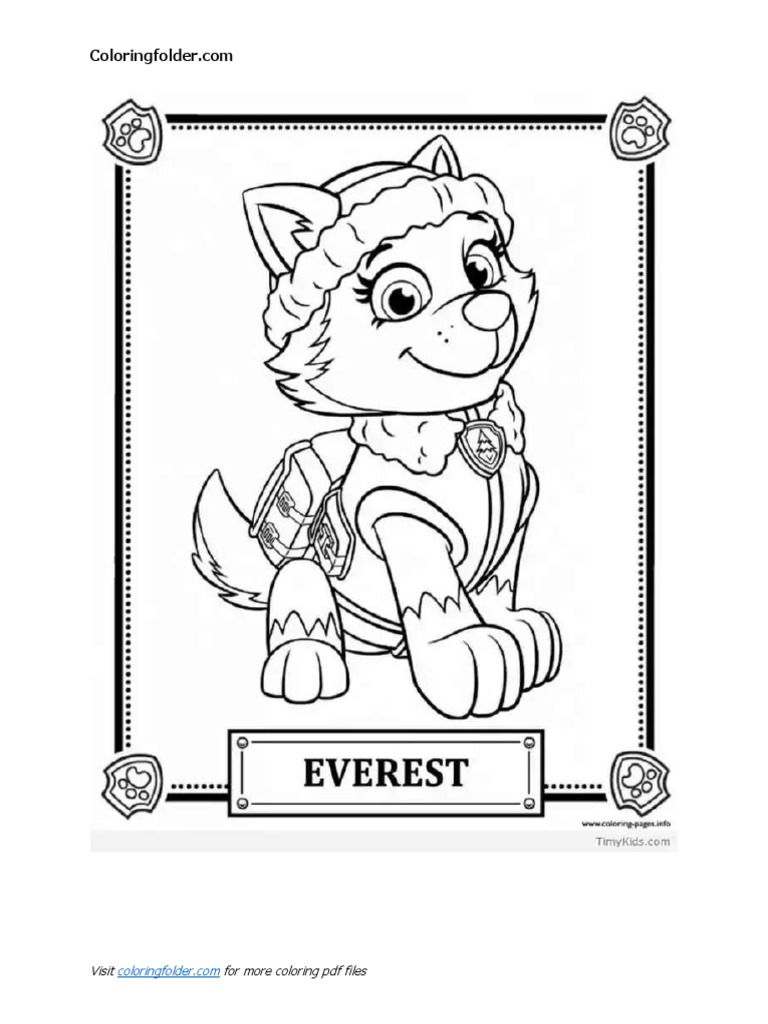 Paw-Patrol-Coloring-Pages-To-Print | PDF
