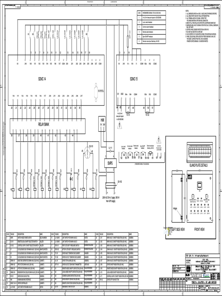Air Dryer Terminal Details | PDF | Computer Engineering | Electrical Components