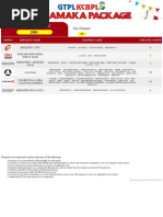 GTPL KCBPL Subscription Package Guide | PDF | Television Network ...