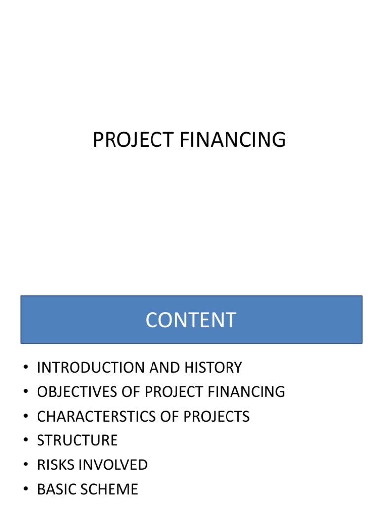 Project Finance | PDF | Project Finance | Debt
