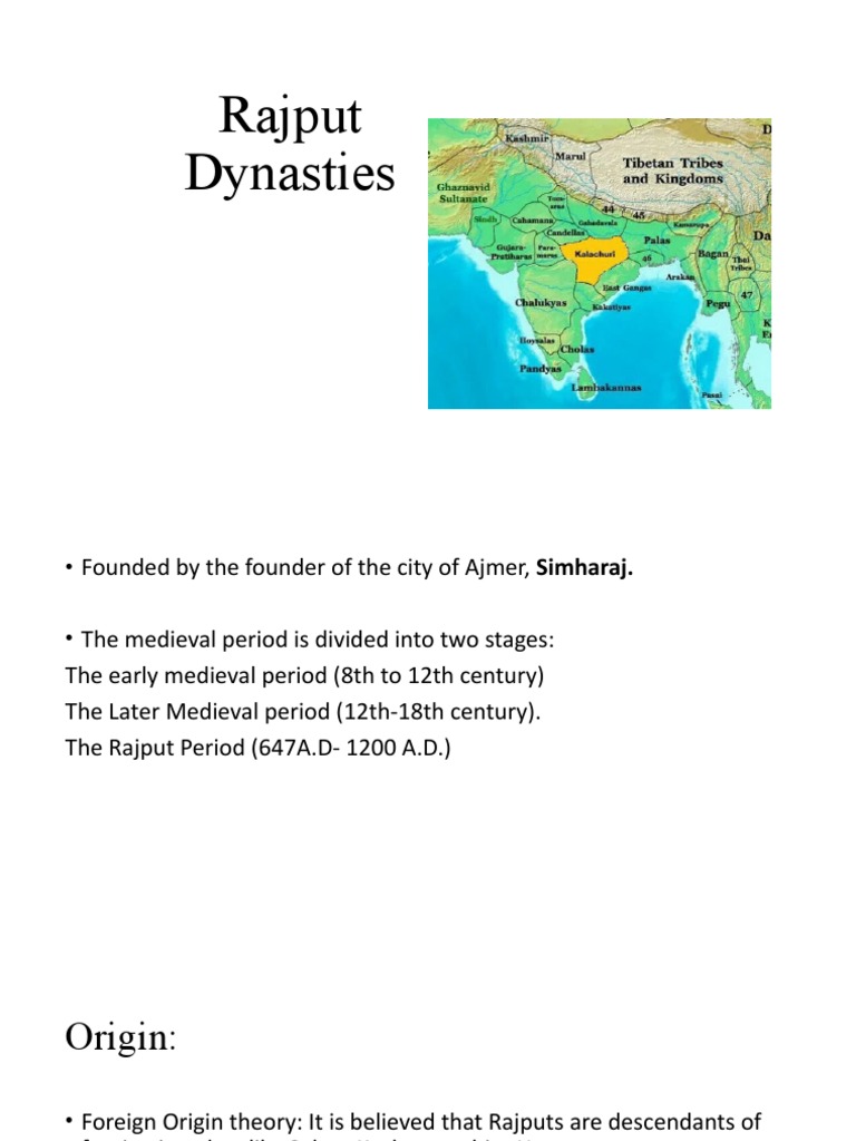 Rajput Dynasties | PDF | South Asia