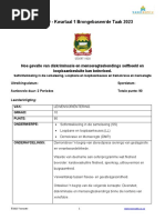 LO - GR 12 - Taak Kwartaal 2 (Deel 1) | PDF