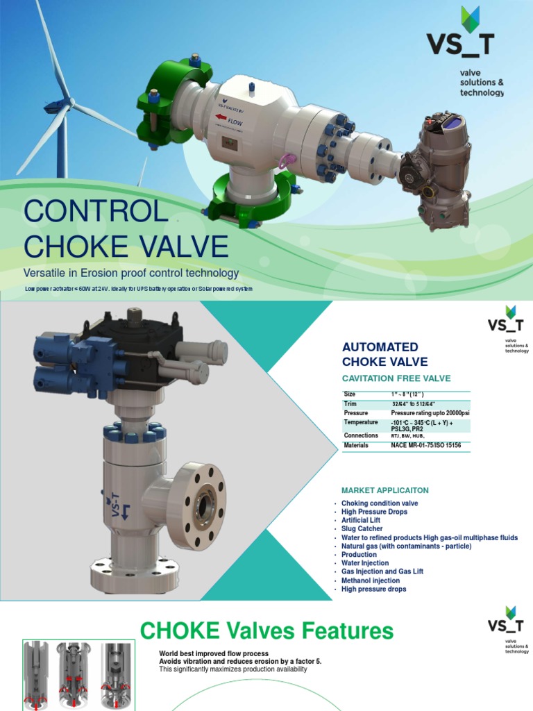 CHZ-Choke Valve - 2022-Rev01 | PDF | Technology & Engineering