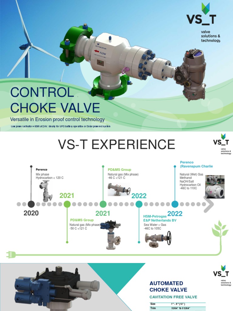 ES-CHZ-Choke Design Advantage-2023 | PDF | Valve | Gases