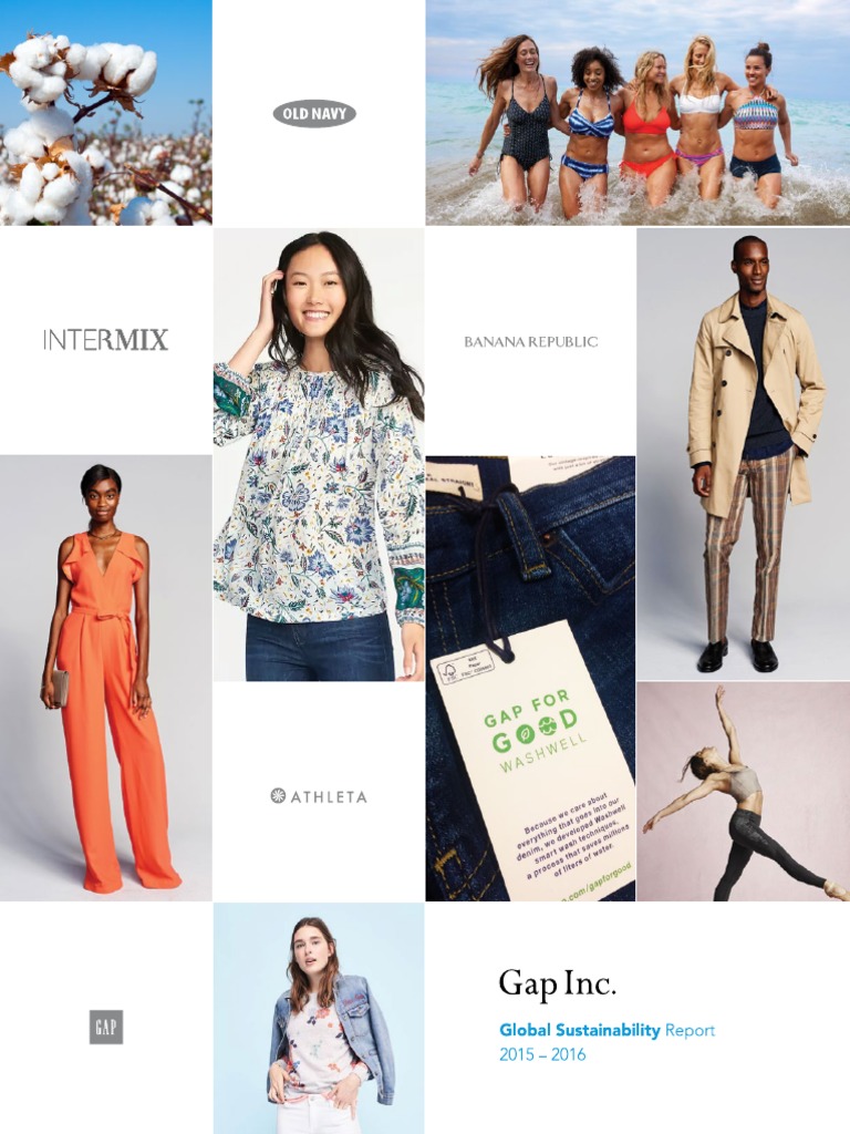 Gap Inc. Global Sustainability Report 2015-2016 | PDF