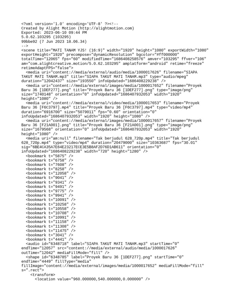 MATI TANAM YJS! (16-9) .XML | PDF | Computers