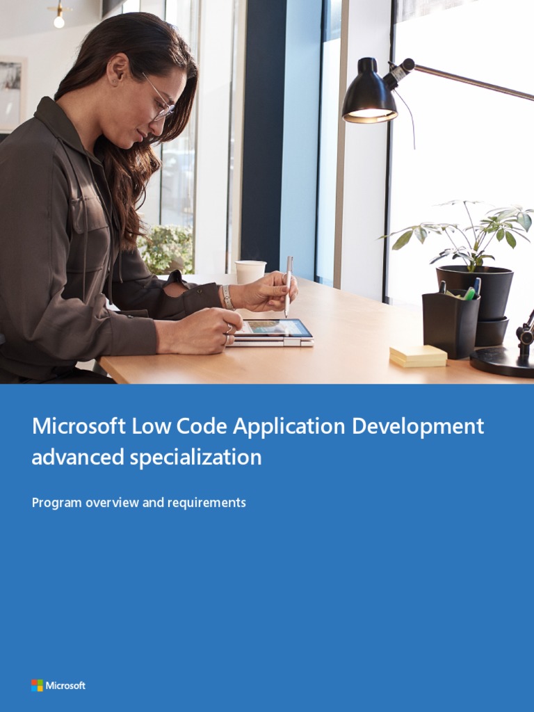 Microsoft Low Code Application Development advanced specialization (1 ...