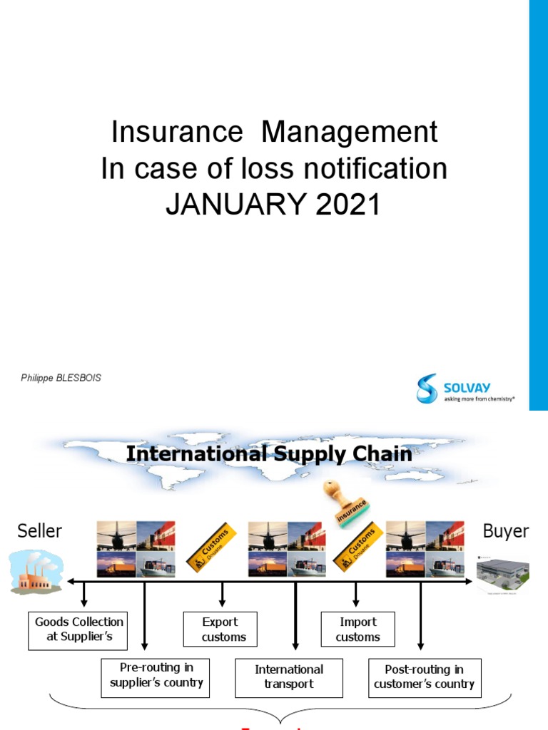 Insurance Claim Process for Shipments | PDF | Supply Chain Management ...