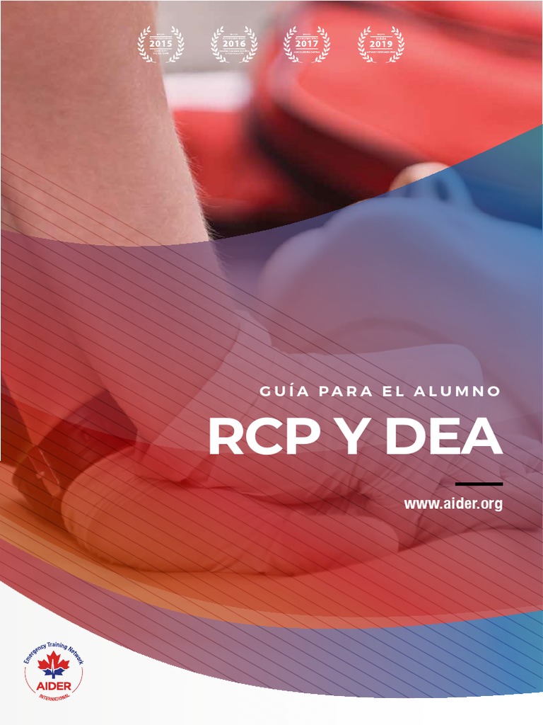 Guía para El Alumno de RCP y DEA - BAJA (3) - 1 | PDF | Reanimación cardiopulmonar | Paro cardíaco