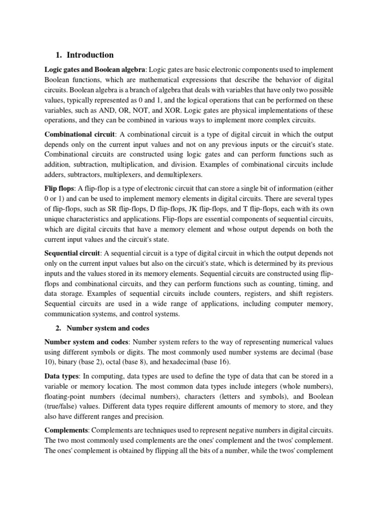 Computer Organization & Architecture As Core Competency | PDF ...