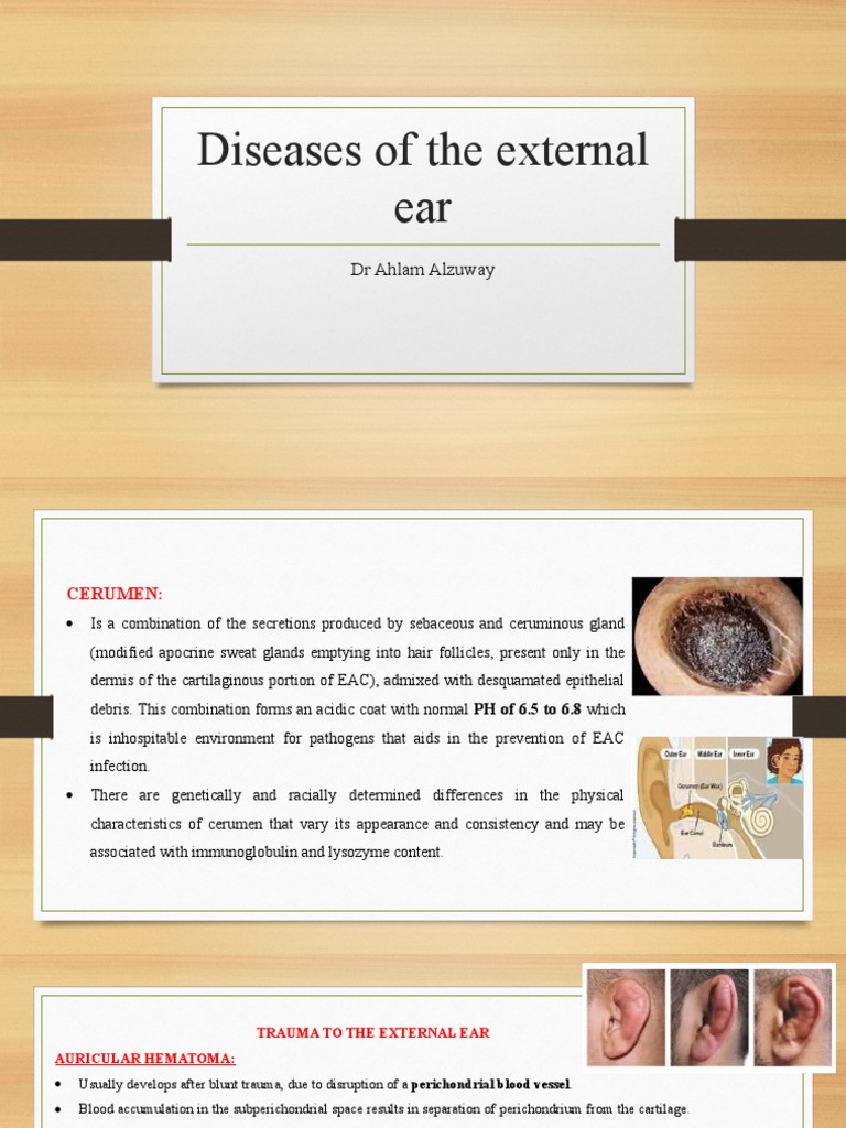 Diseases of The External Ear | PDF | Clinical Medicine | Diseases And ...