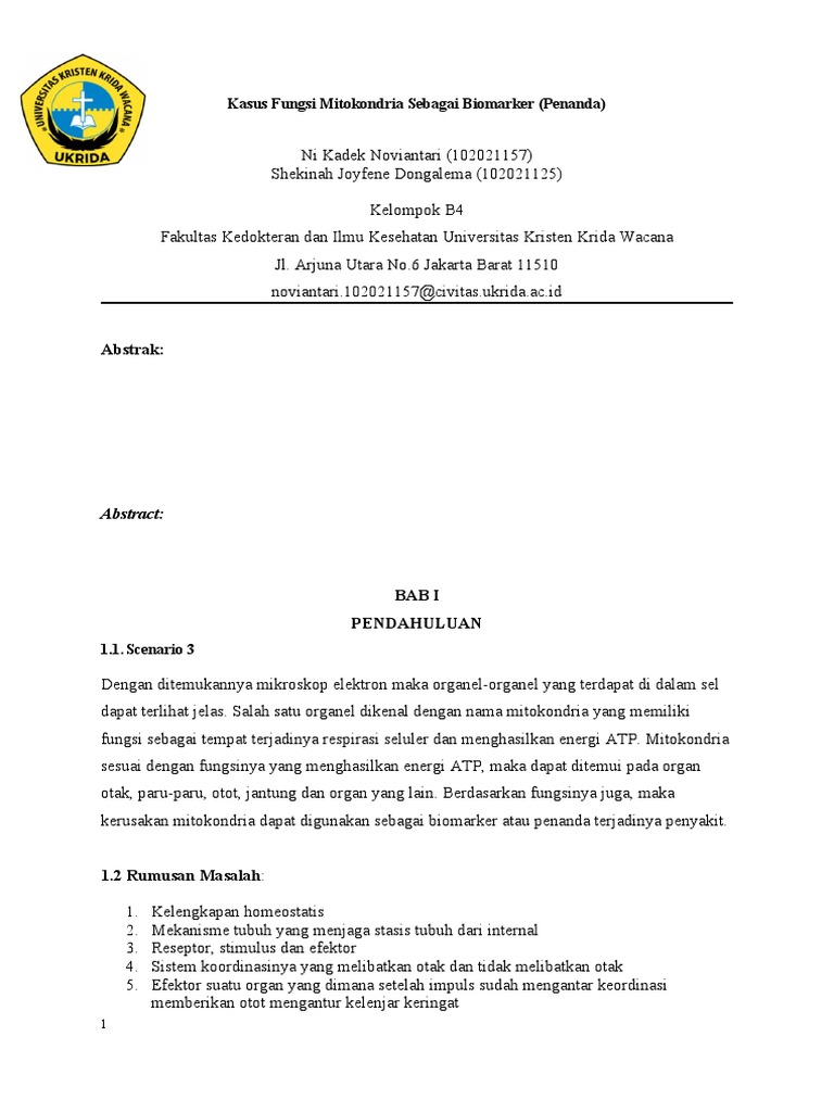 Makalah PBL B3M2 | PDF