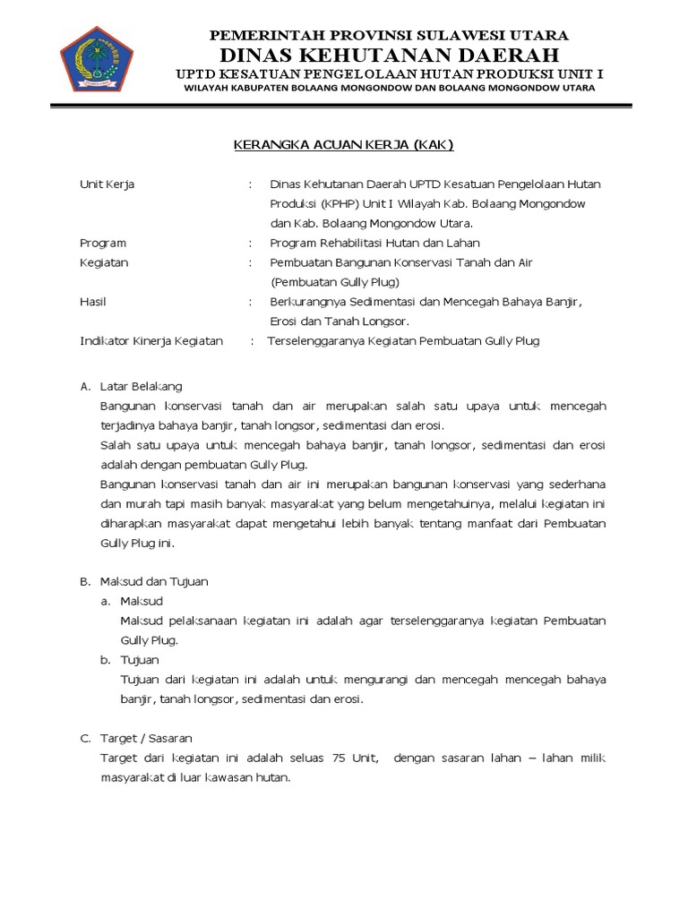 Kak-Pembuatan Gully Plug | PDF