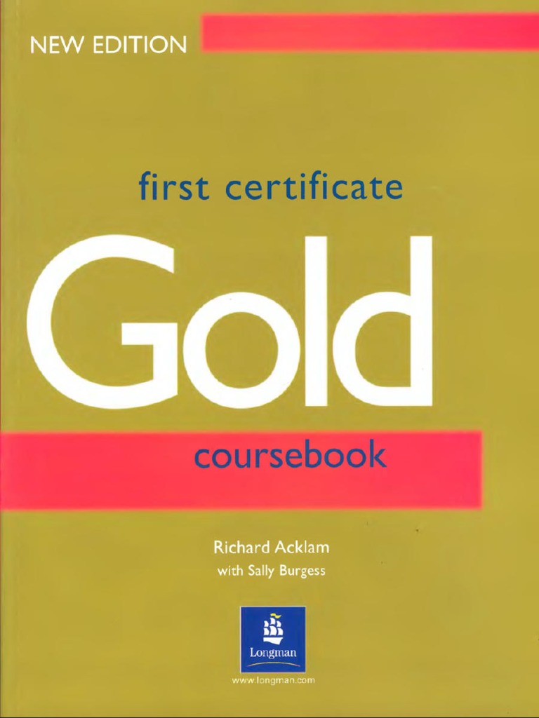 First Certificate Gold Coursebook PDF Free | PDF
