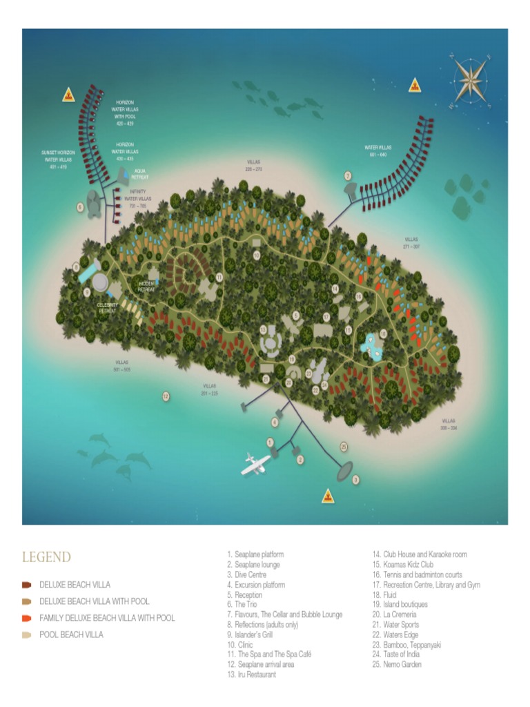 Iru Fushi Map | PDF