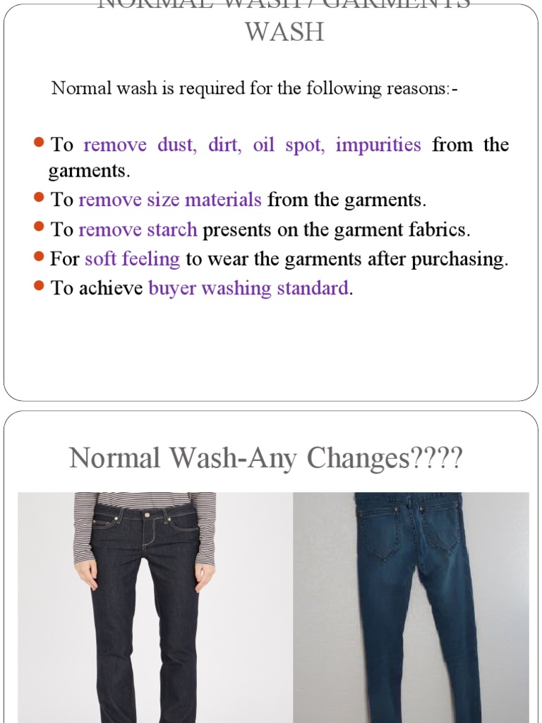 Pigment Wash Process for Garments | PDF | Clothes Dryer | Water