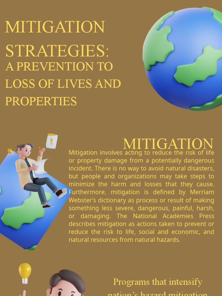 Mitigation Strategies | PDF | Emergency Management | Hazards