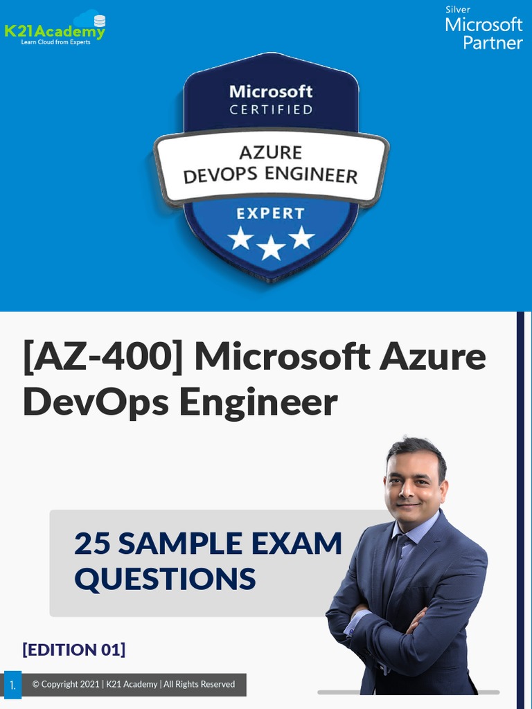 Microsoft_Azure_DevOps_Engineer_AZ400_Sample_Exam_Questions_ed1 | PDF | Microsoft Azure ...