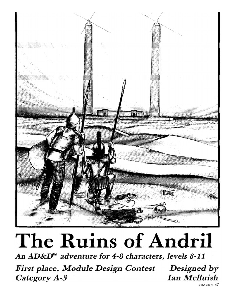 DM081 The Ruins of Andril | PDF