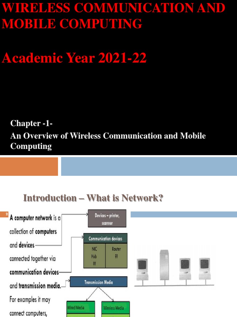 WCMC - CH - 1 | PDF | Wi Fi | 3 G