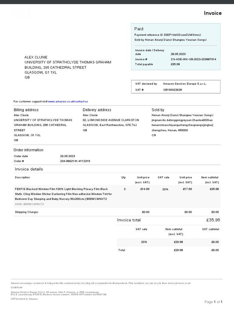 Invoice Blackout | Download Free PDF | Invoice | Value Added Tax
